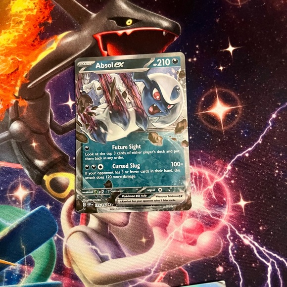 Pokemon | Other | Pokemon Absol Ex Card 35159 Obsidian Flames | Poshmark